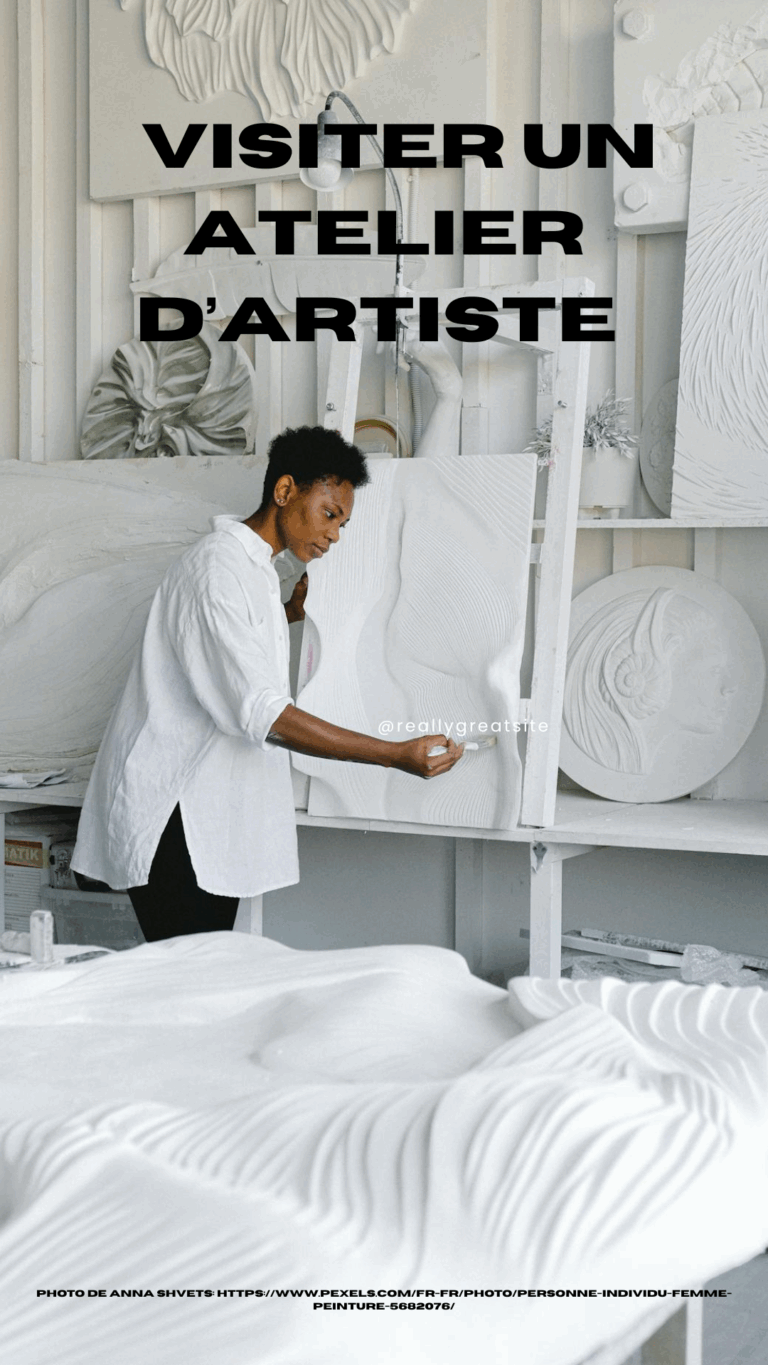 Visitez un atelier d’artiste et achetez autrement